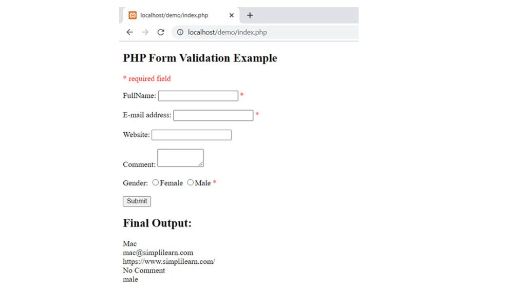 Data collection with PHP - Creating forms, Setting up and Validation ...