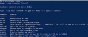 Installing Scoop: A Guide to Windows Package Management