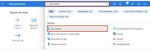 Microsoft Dev Box Configuration