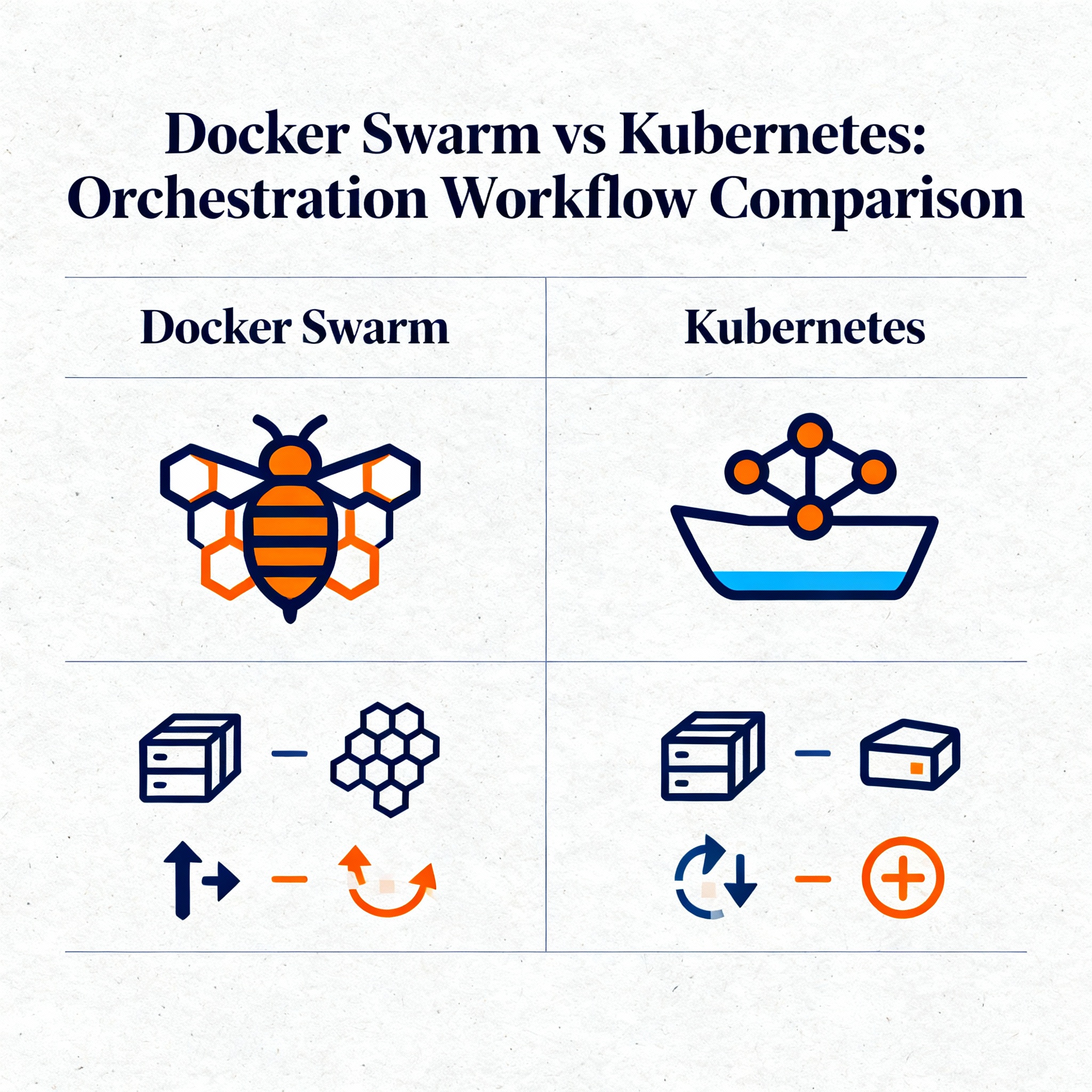 Docker Swarm vs Kubernetes: Key Differences, Pros & Cons