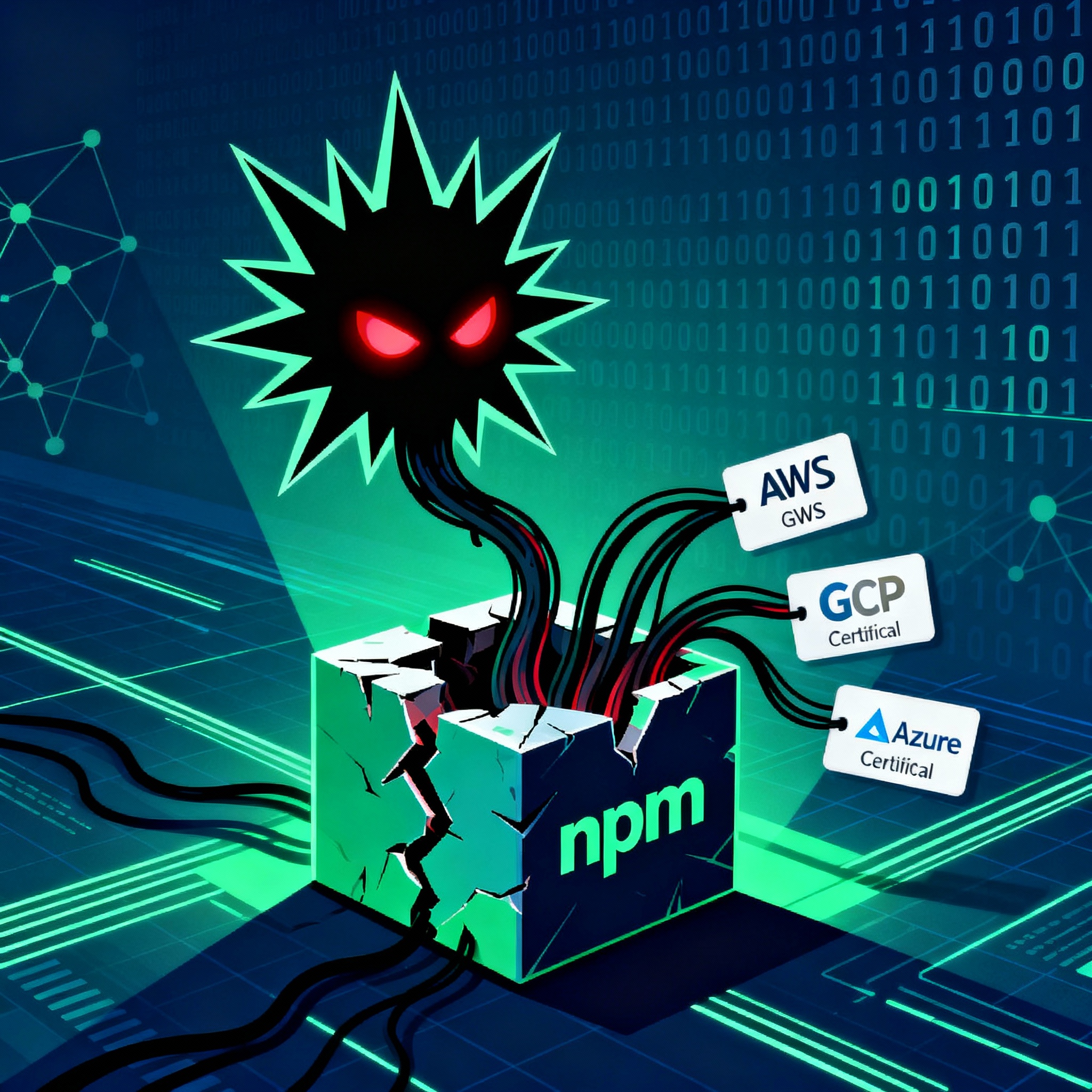 npm Malware Campaign Targets AWS, GCP, and Azure Credentials: What Dev Teams Must Know