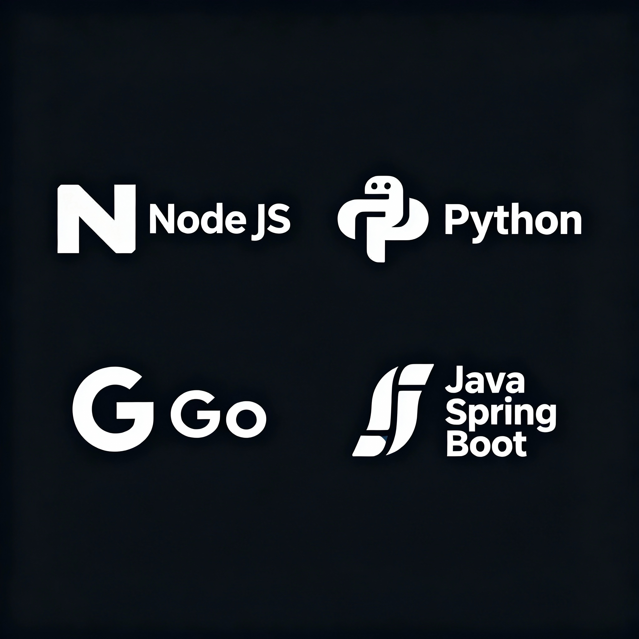 Backend 2025: Node.js vs Python vs Go vs Java